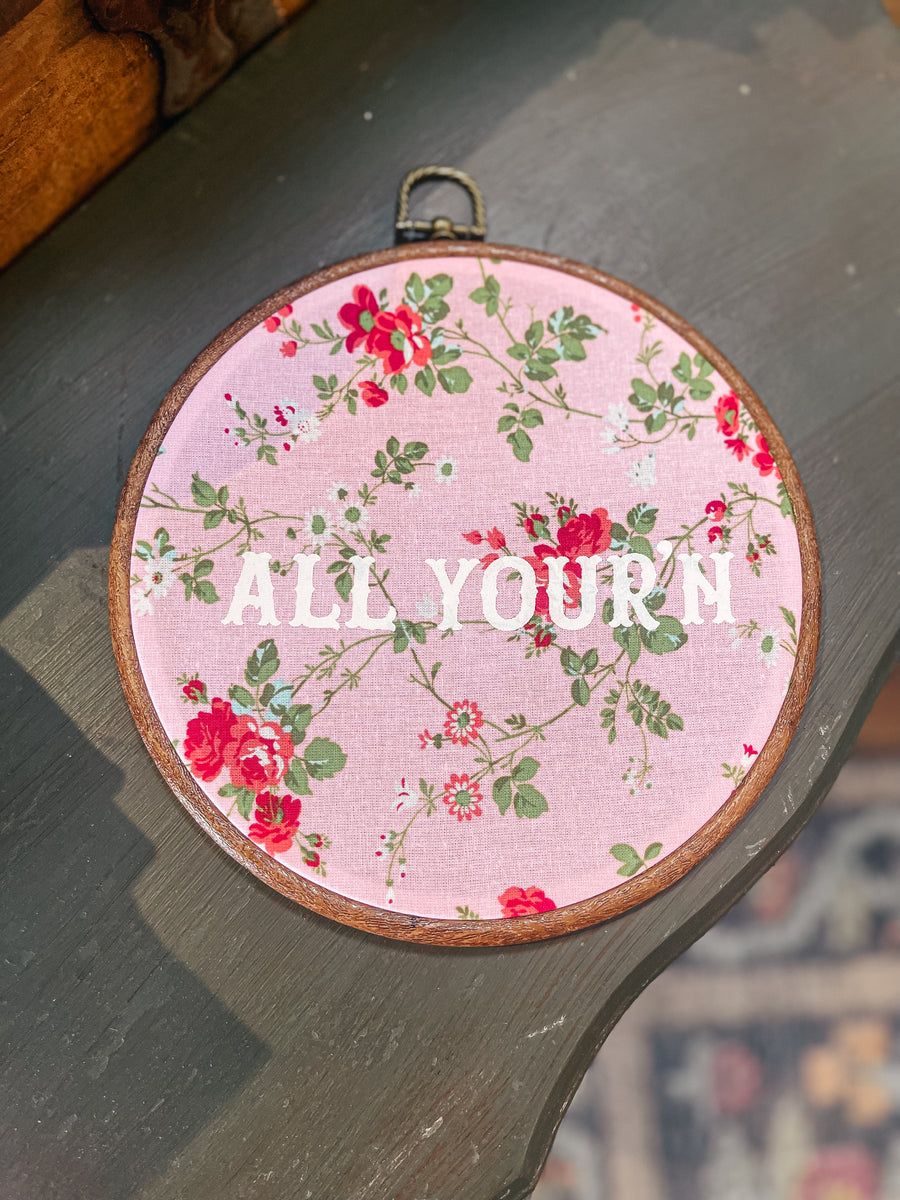 Hoop Wall Decor – Hill & Holler, LLC