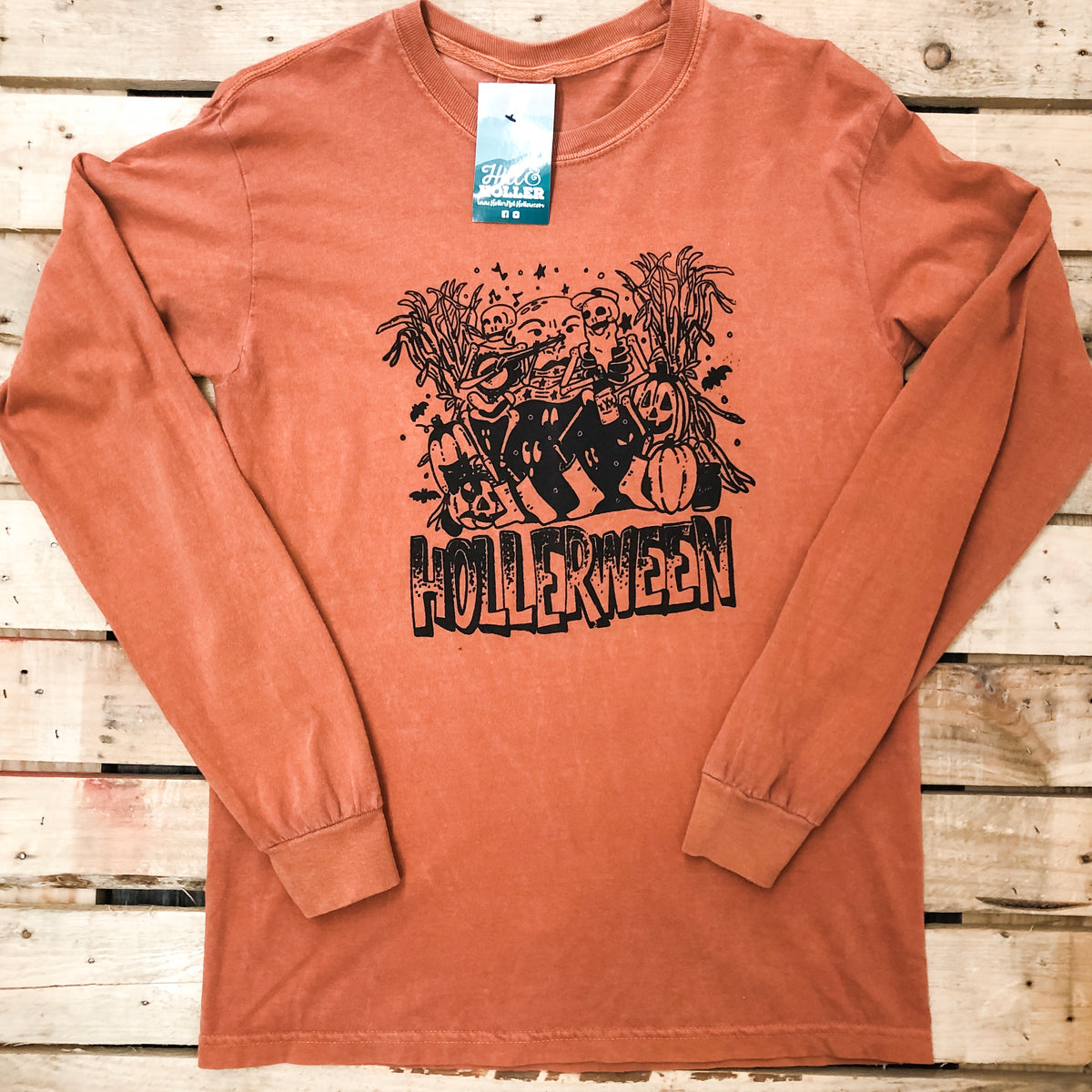 The Throwback Hollerween Long Sleeve – Hill & Holler, LLC